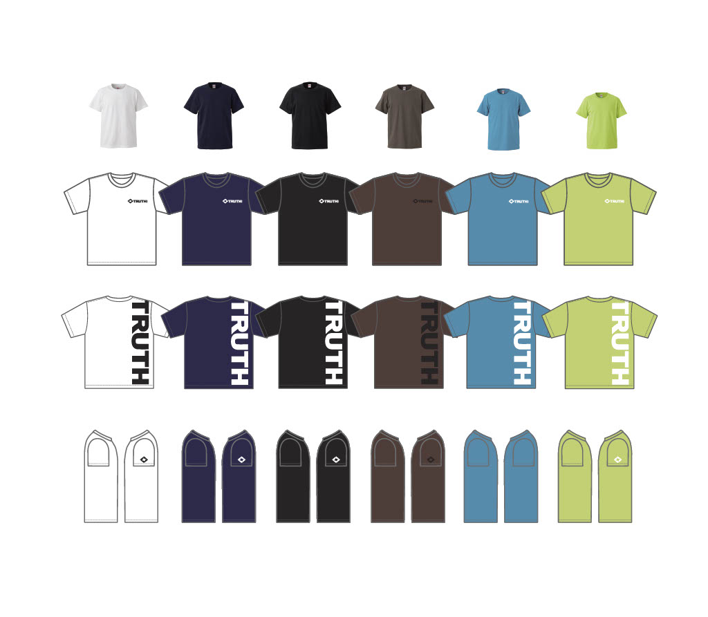 TRUTH JAPAN Original T Shirt 2021（受注期間 : 5月31日まで） | TRUTH JAPAN